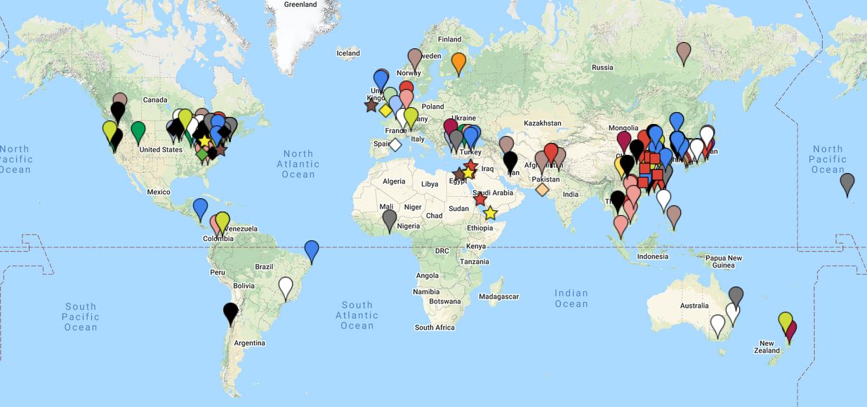 TIRF “Alumni Map” Updated – 2021 DDG Recipients Added | TIRF