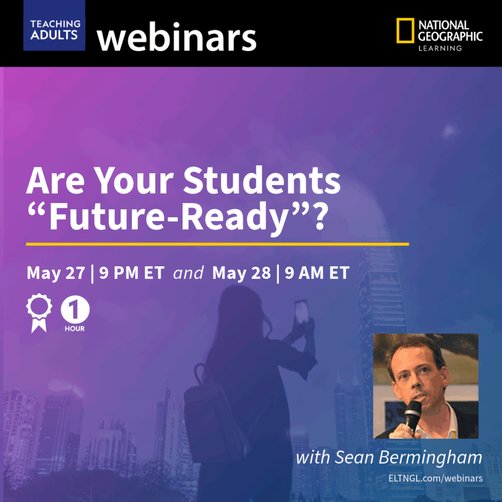 TIRF Partner Update: National Geographic Learning Webinar on “Future ...